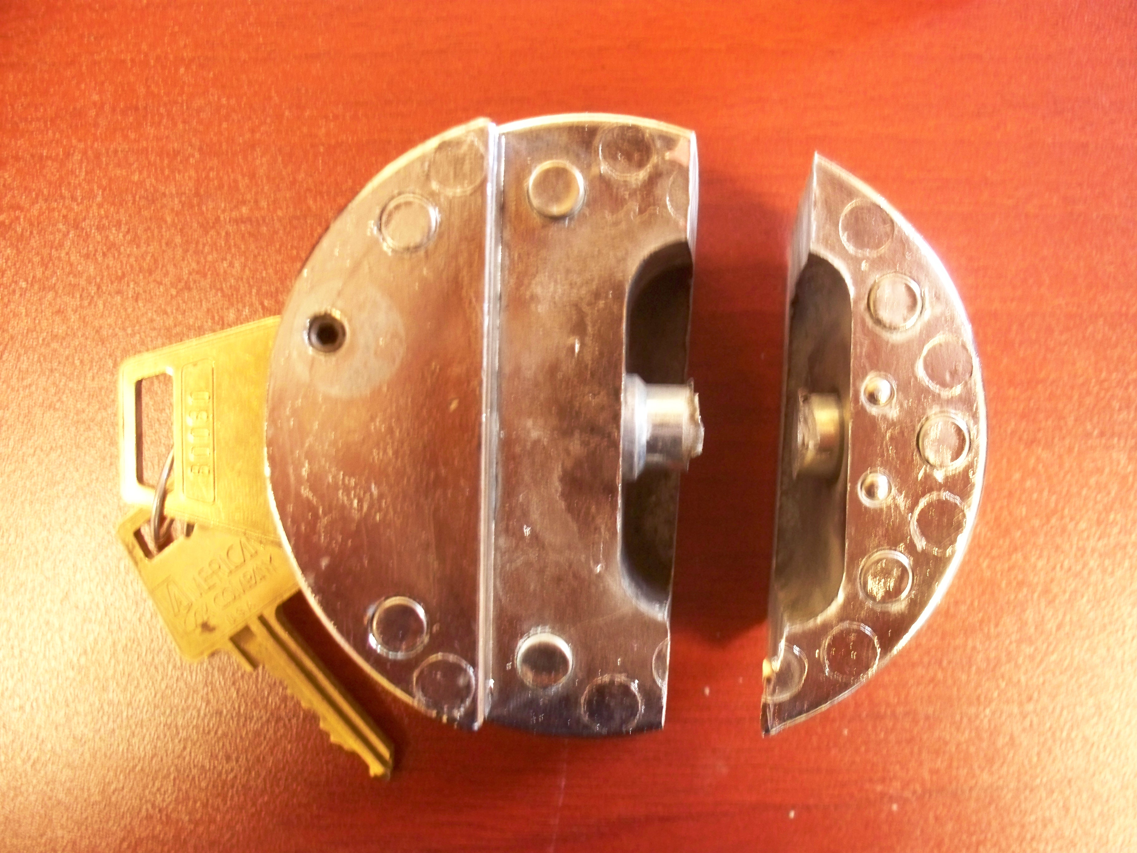 Hockey Puck Locks | IRONSandLADDERS.com