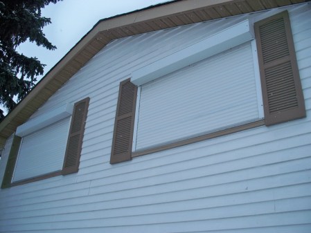 Residential Rolldown Security Shutters | IRONSandLADDERS.com